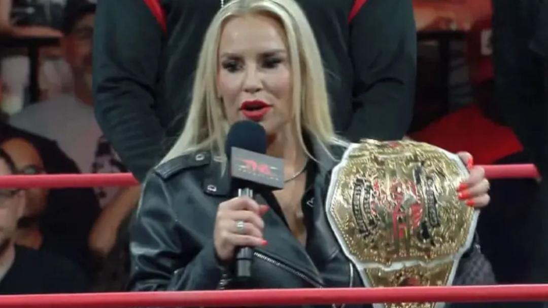 Ash By Elegance Vacates TNA Knockouts Title