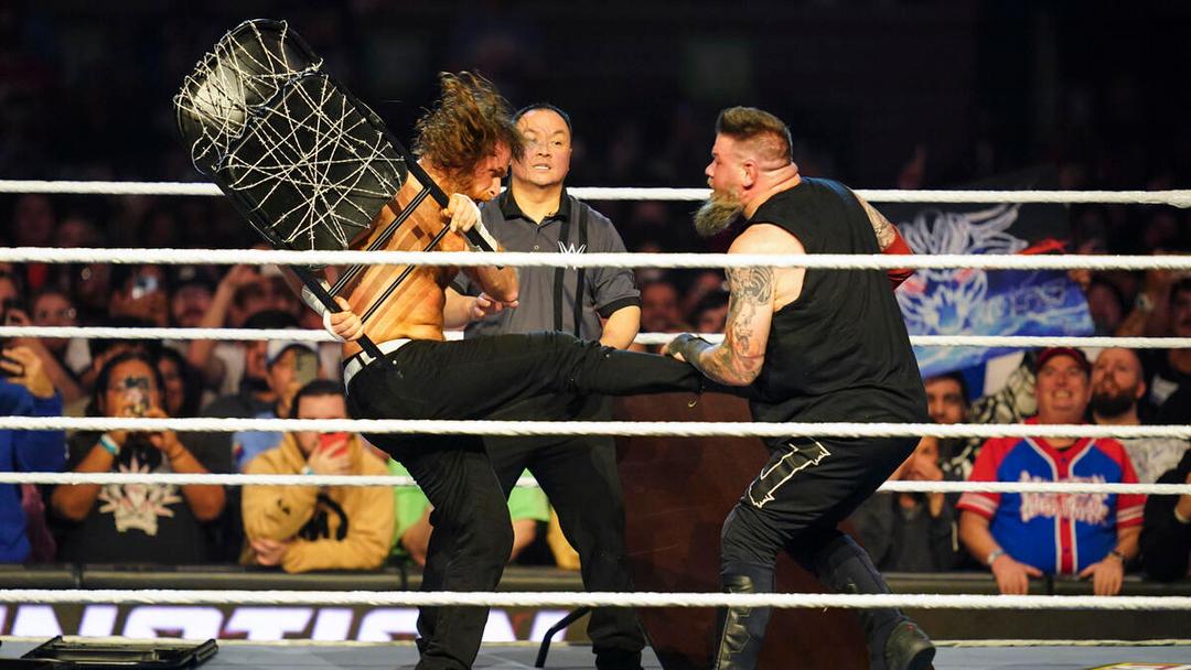 Report: WWE Didn't Gimmick The Barbed Wire For Sami Zayn Vs. Kevin ...